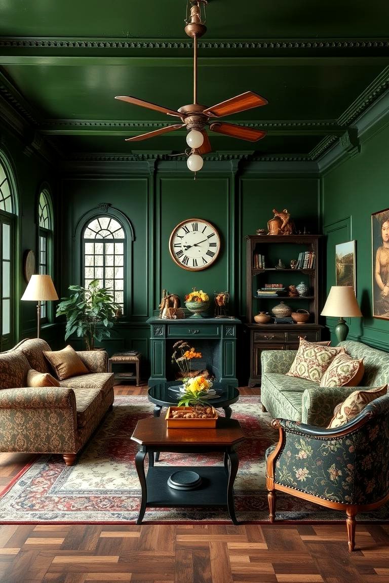 30 Forest Green Living Room Ideas for Nature-Inspired Interiors