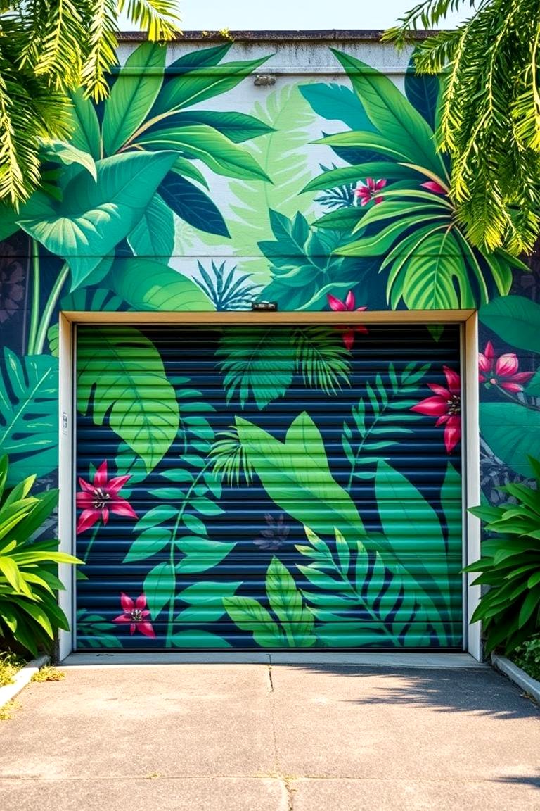 30 Garage Door Mural Ideas for Creative Curb Appeal