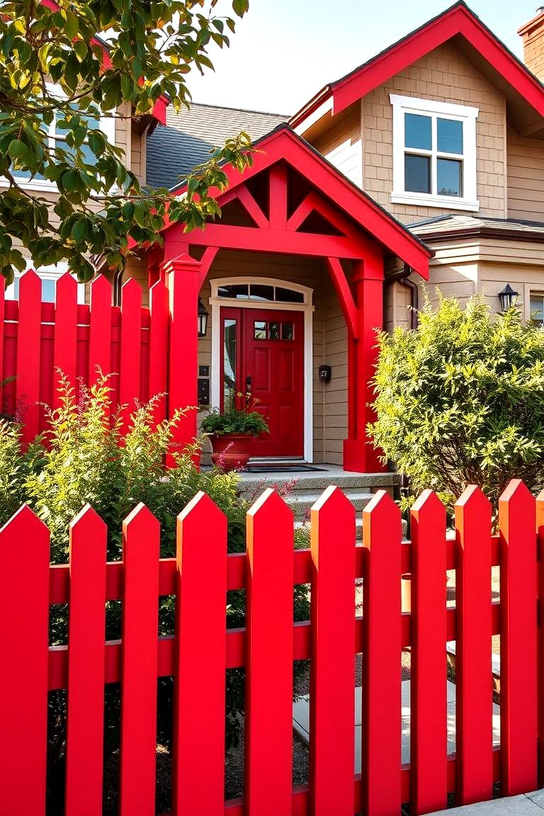 30 Best Fence Paint Colors for Outdoor Style