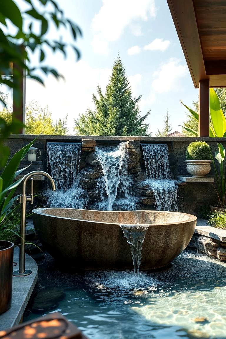 30 Outdoor Bathroom Ideas for a Luxurious Backyard Oasis