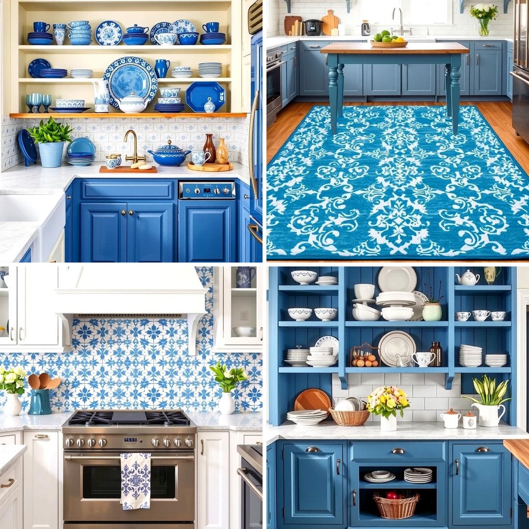 20 Blue French Country Kitchen Ideas: Charming & Bright