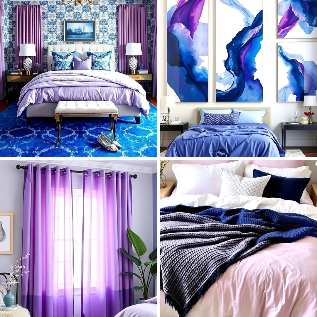 Light Blue and Purple Bedroom Ideas: Elevate Your Space with Calming ...