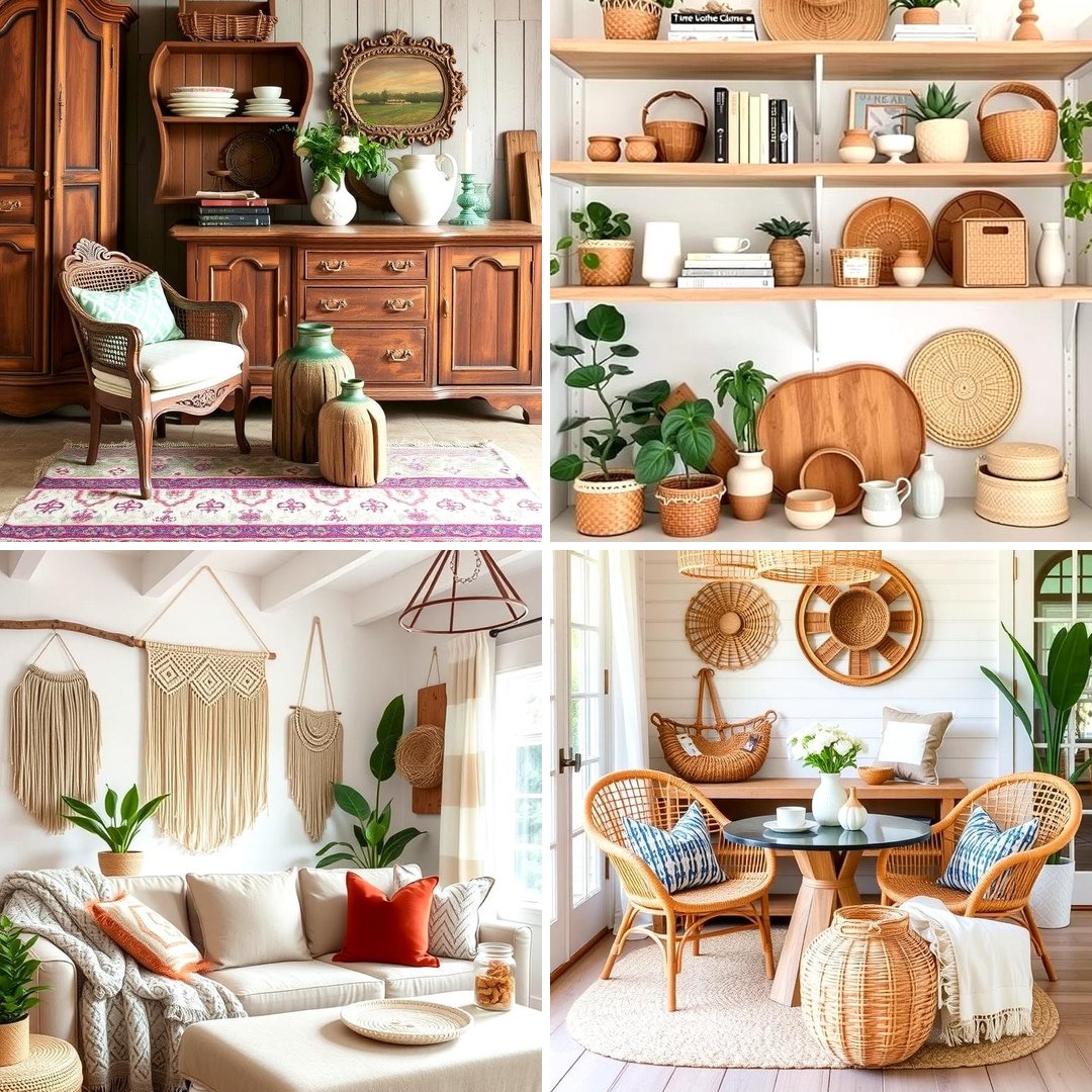20 Boho Cottage Style Decor Ideas for a Cozy Home