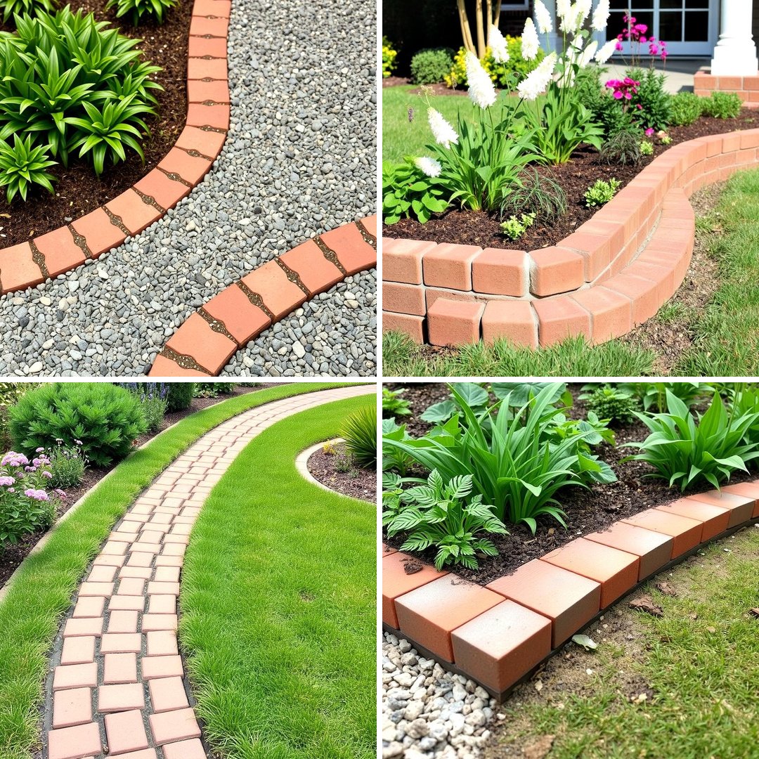 20 Brick Edging Ideas: Define Your Garden Spaces