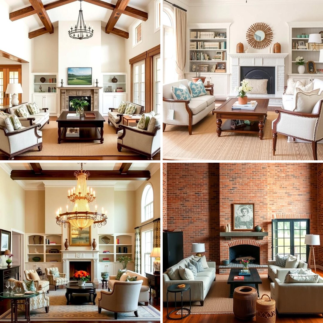 20 Colonial Living Room Ideas for a Classic and Timeless Look