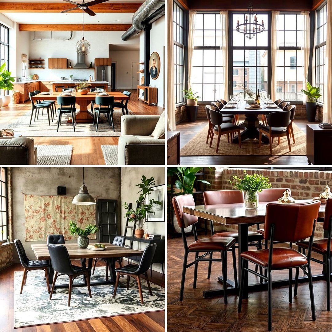 20 Industrial Dining Room Ideas for a Modern Look