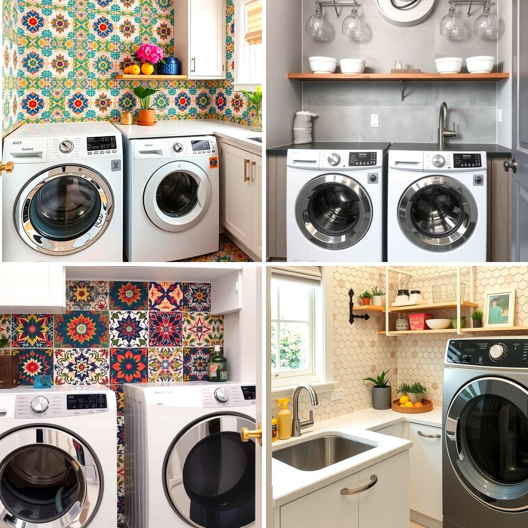 20 Laundry Room Backsplash Ideas for a Stylish and Practical Space