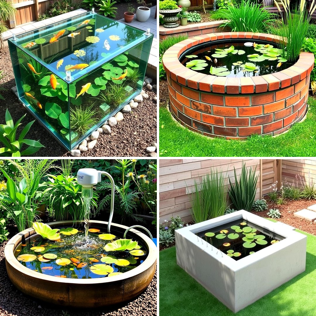 20 Raised Garden Pond Ideas for a Tranquil Backyard