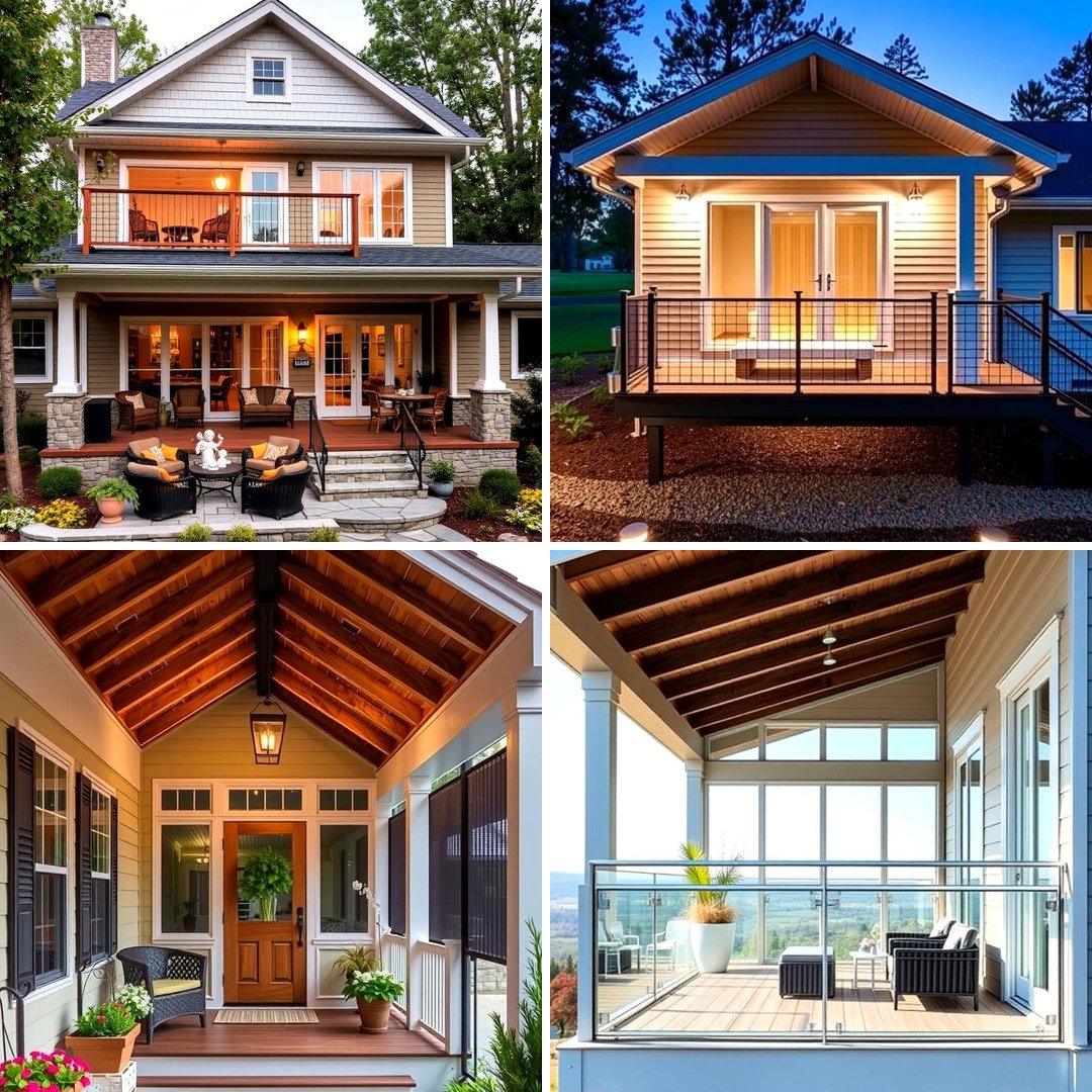 20 Raised Ranch Front Porch Ideas for Curb Appeal