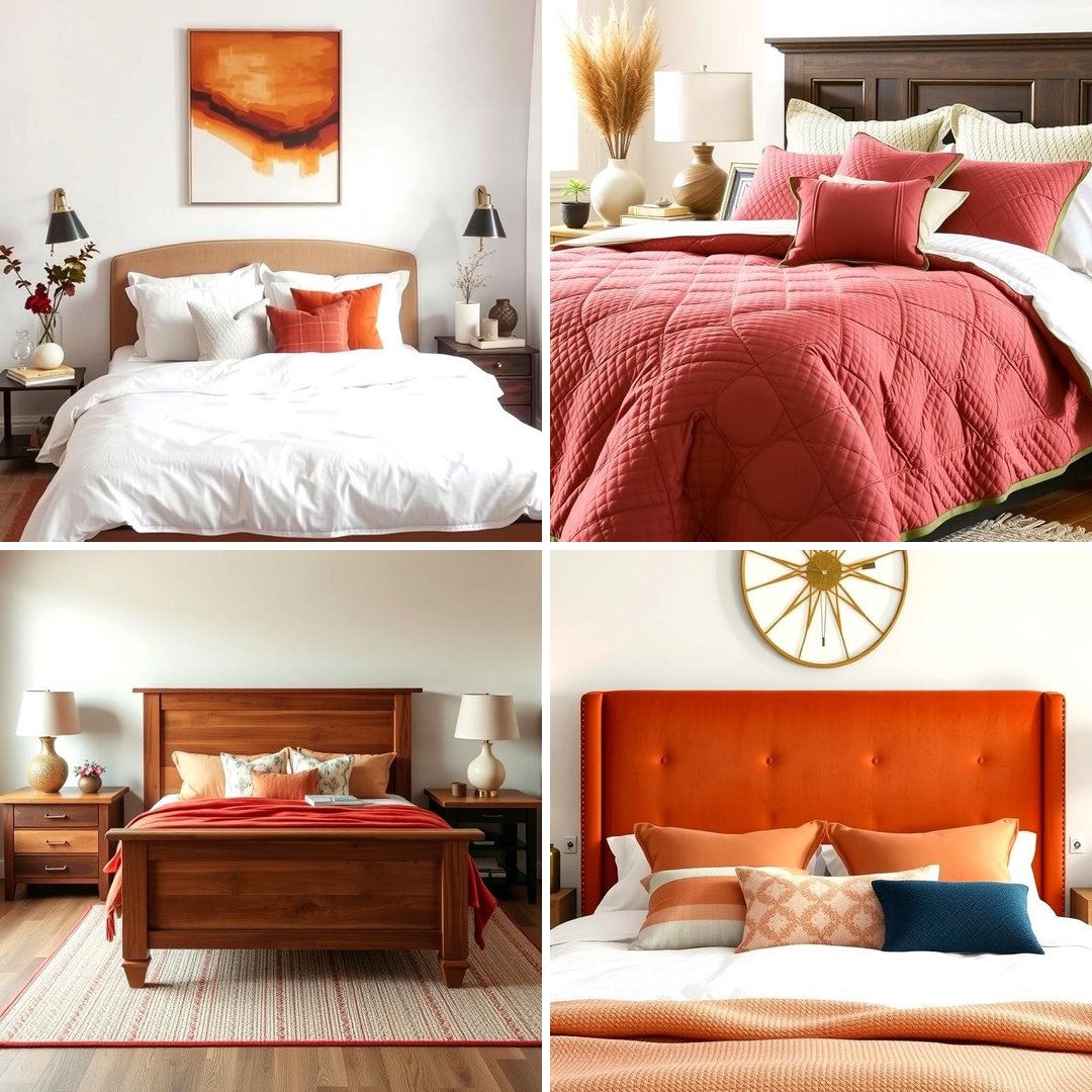 20 Rust Bedroom Ideas for a Cozy and Inviting Space