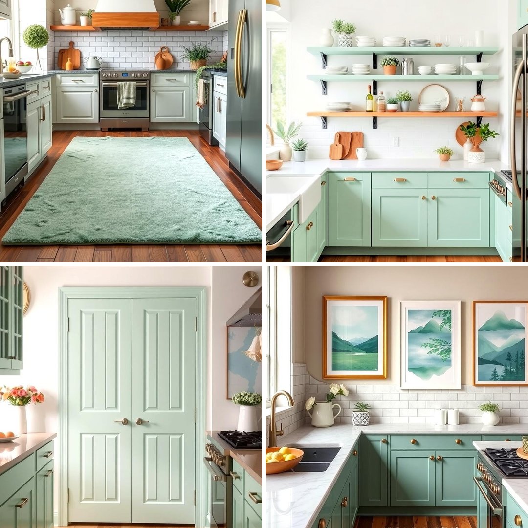 20 Seafoam Green Kitchen Ideas for a Fresh Look