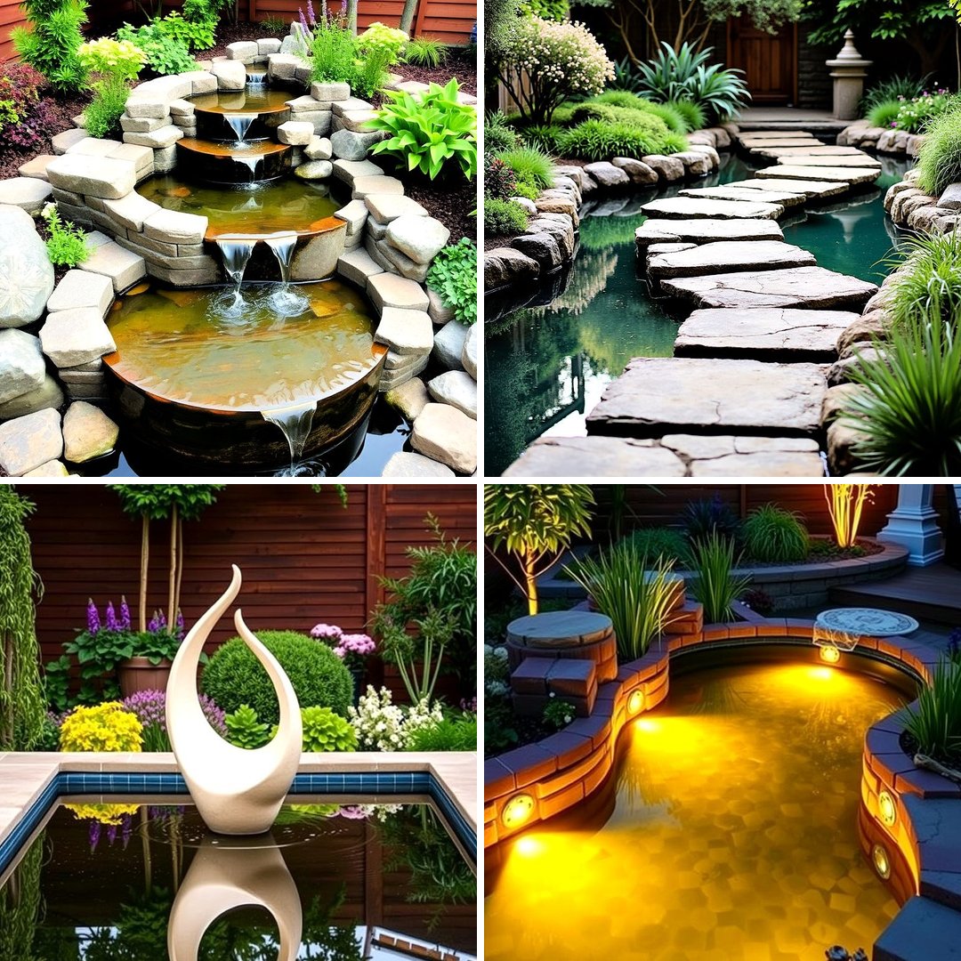 20 Small Garden Reflecting Pool Ideas for Serenity