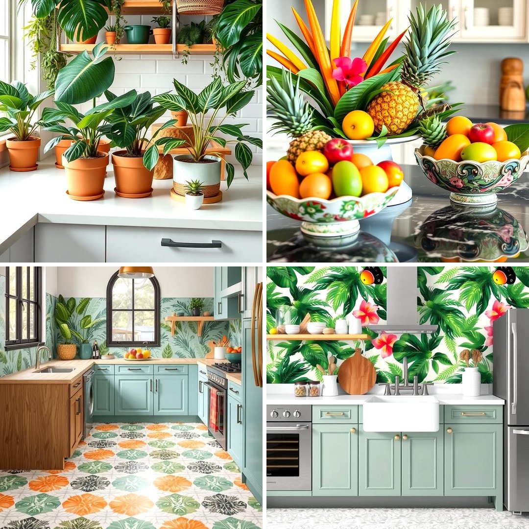 20 Tropical Kitchen Ideas for a Vibrant Look