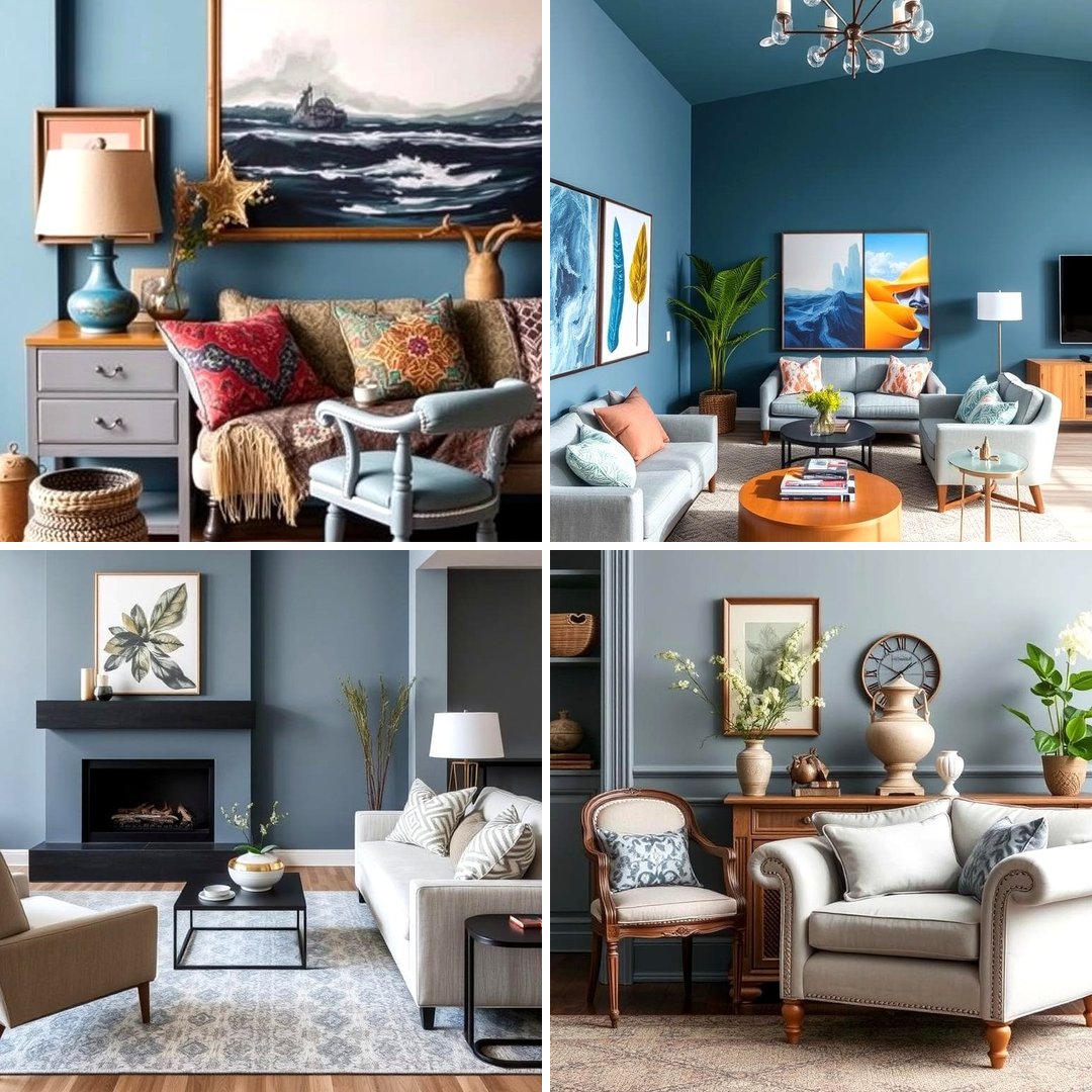 21 Blue-Gray Paint Colors for Sophisticated Interiors