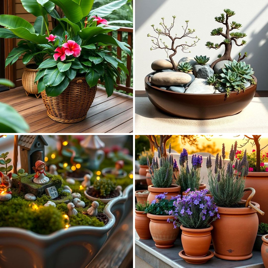 21 Container Garden Ideas for Flexible Planting Solutions