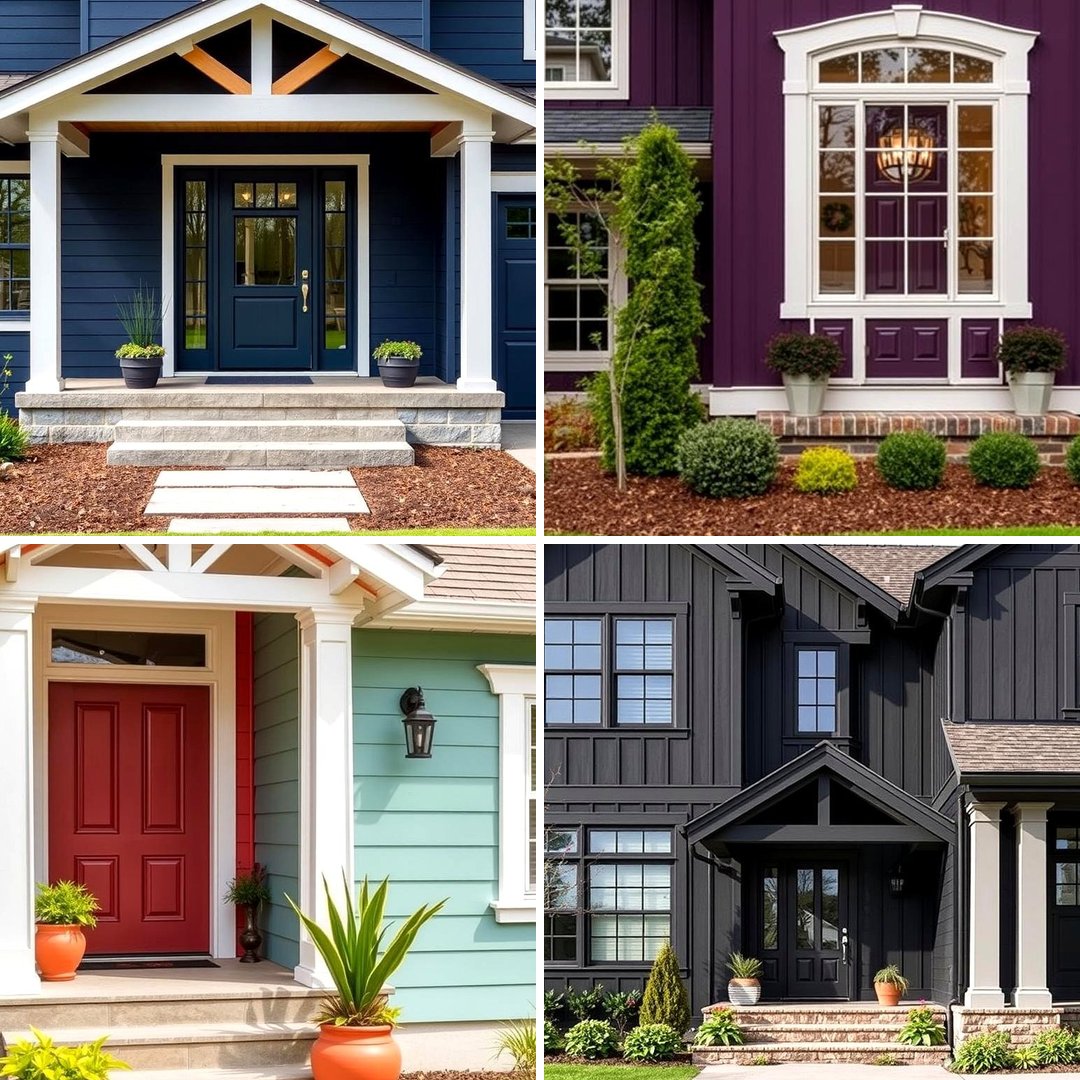 21 Exterior House Color Schemes for Curb Appeal
