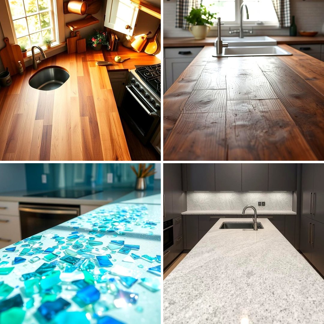 21 Kitchen Countertop Ideas: Durable & Stylish Surfaces
