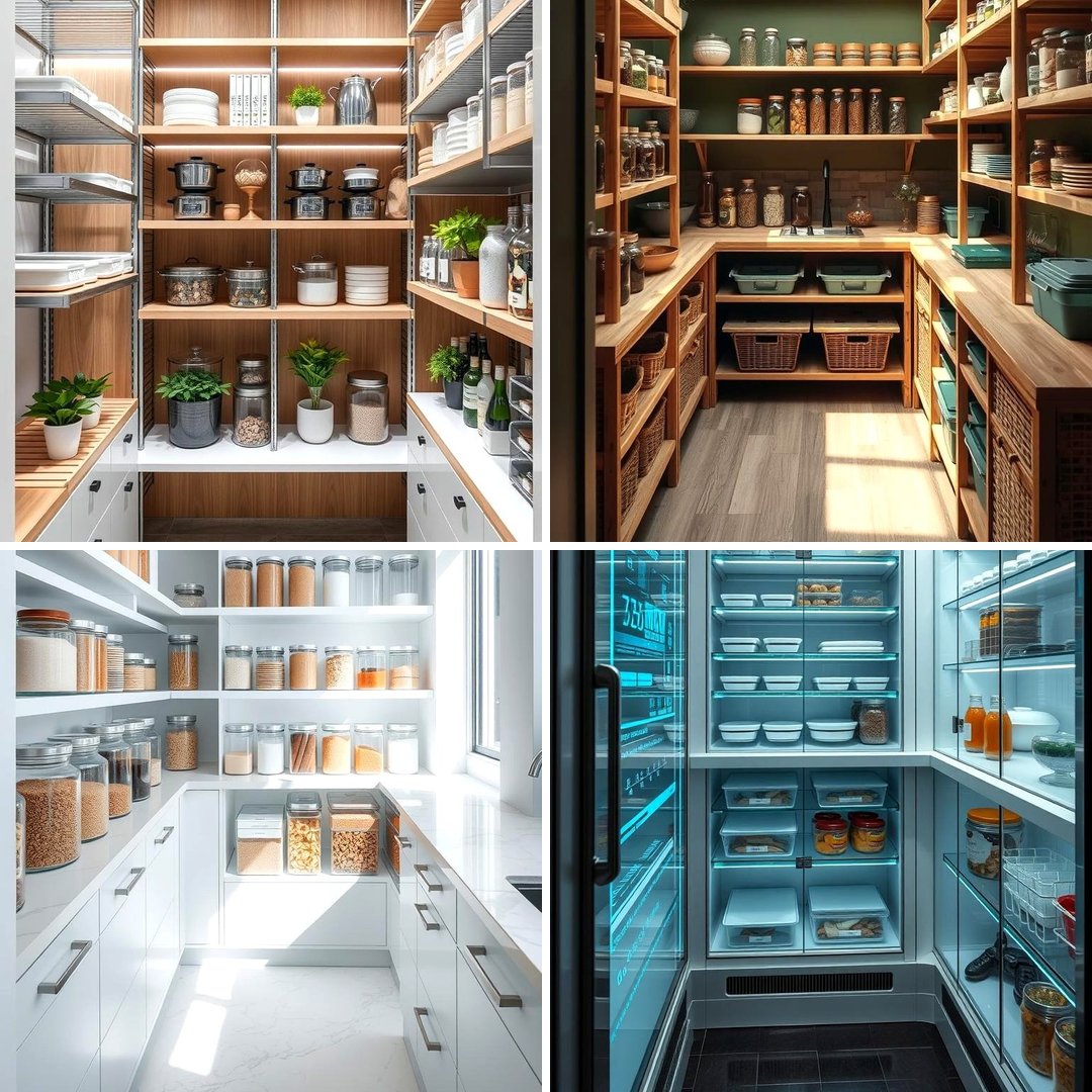 21 Kitchen Pantry Ideas to Streamline Food Storage