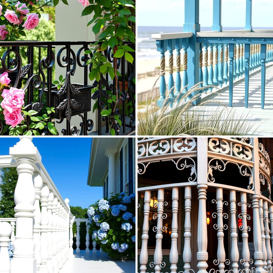 21 Porch Railing Designs to Elevate Your Home's Curb Appeal