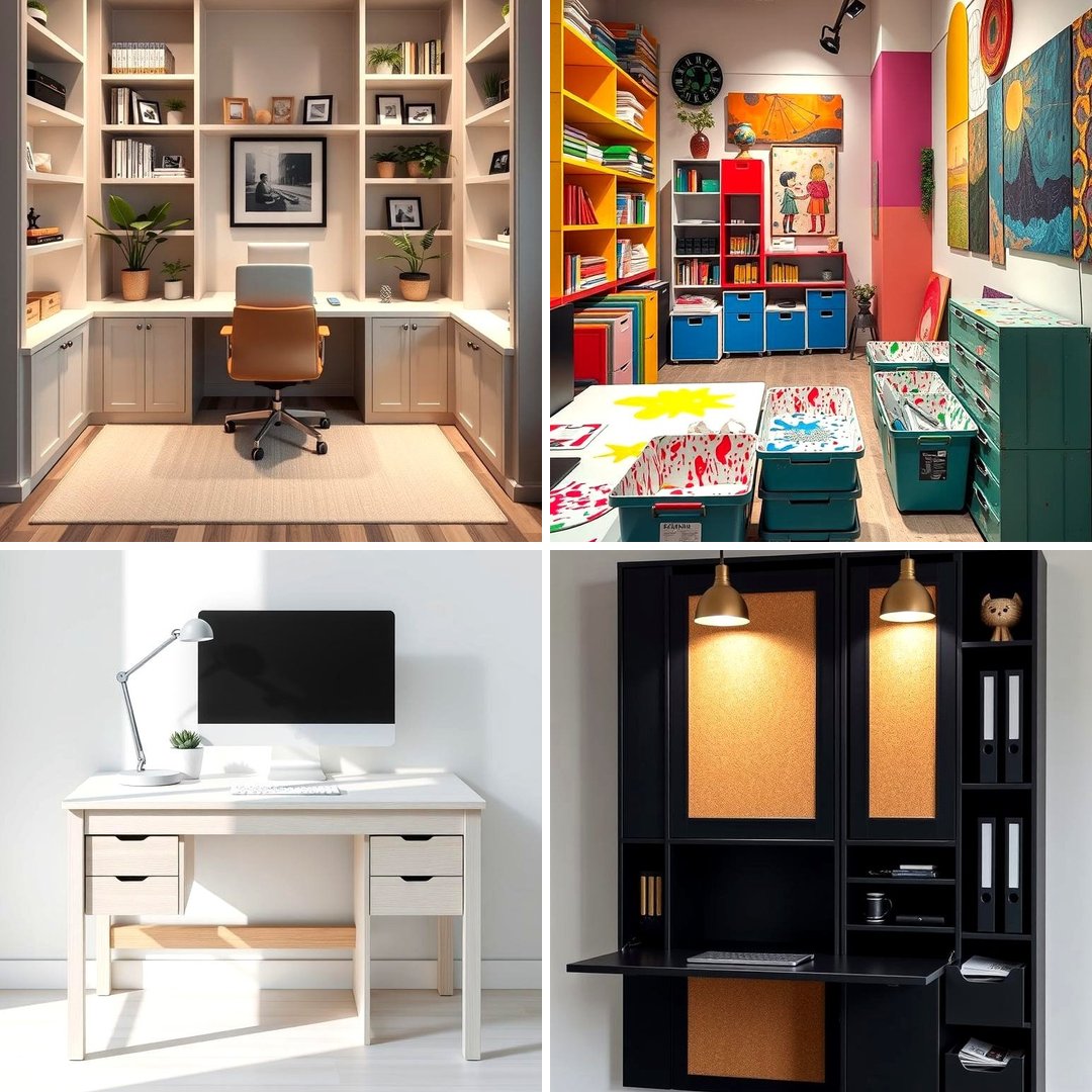 21 Small Home Office Ideas for Productive Workspaces