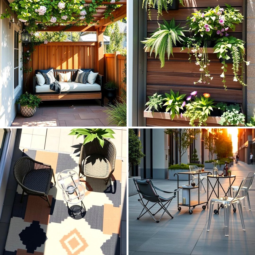 21 Small Patio Design Ideas to Create an Outdoor Oasis