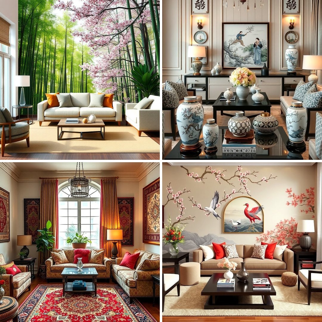 25 Asian Living Room Ideas for a Zen Atmosphere