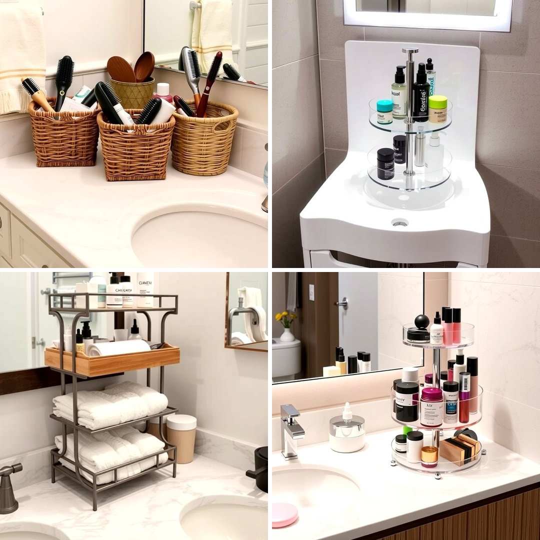 25 Bathroom Counter Organization Ideas for a Clutter-Free Space