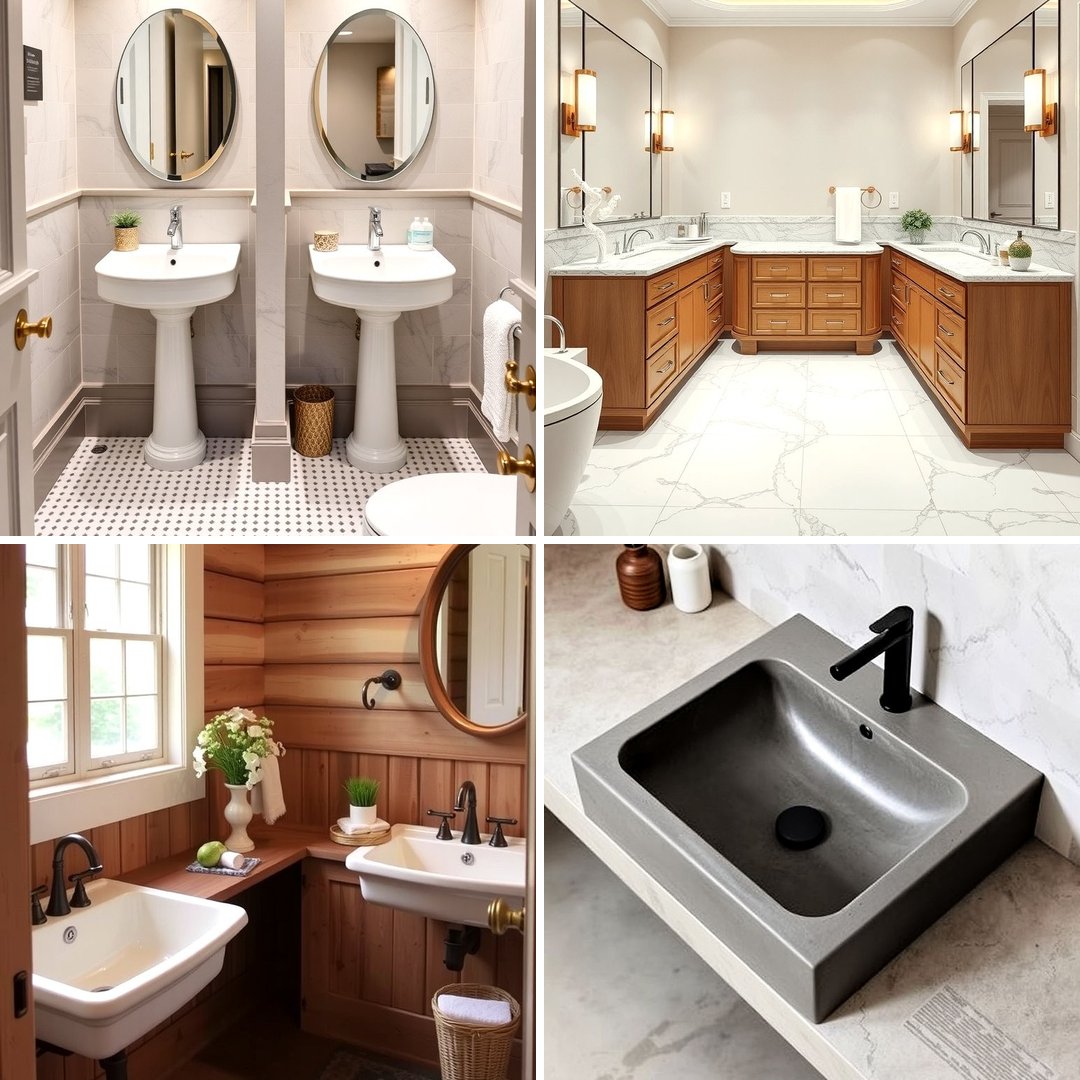 25 Bathroom Sink Ideas for Style and Functionality