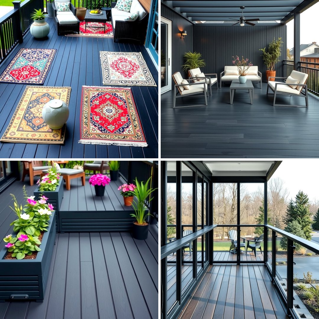 25 Black Deck Ideas for a Bold Outdoor Statement