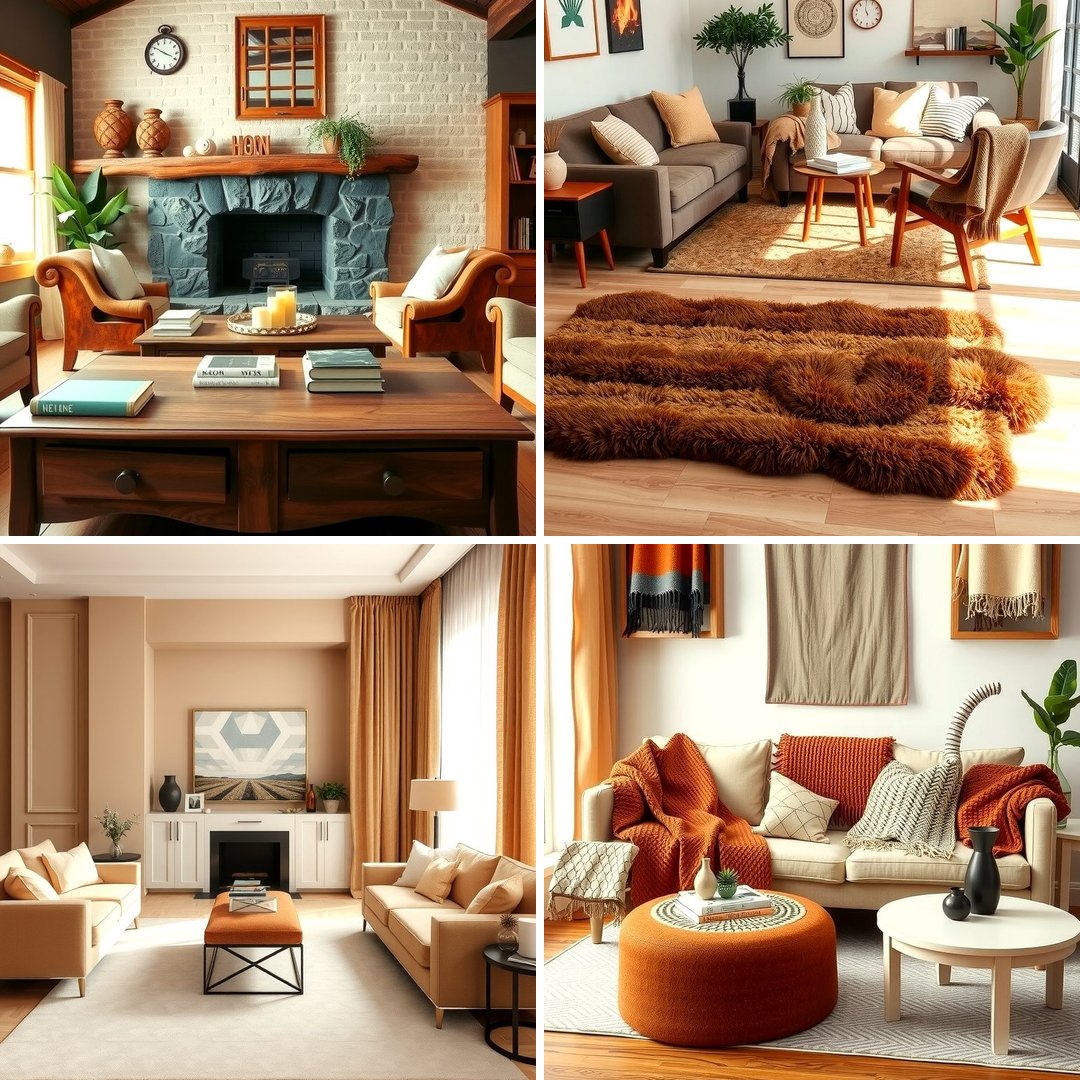 25 Brown Living Room Ideas for Warm and Cozy Vibes