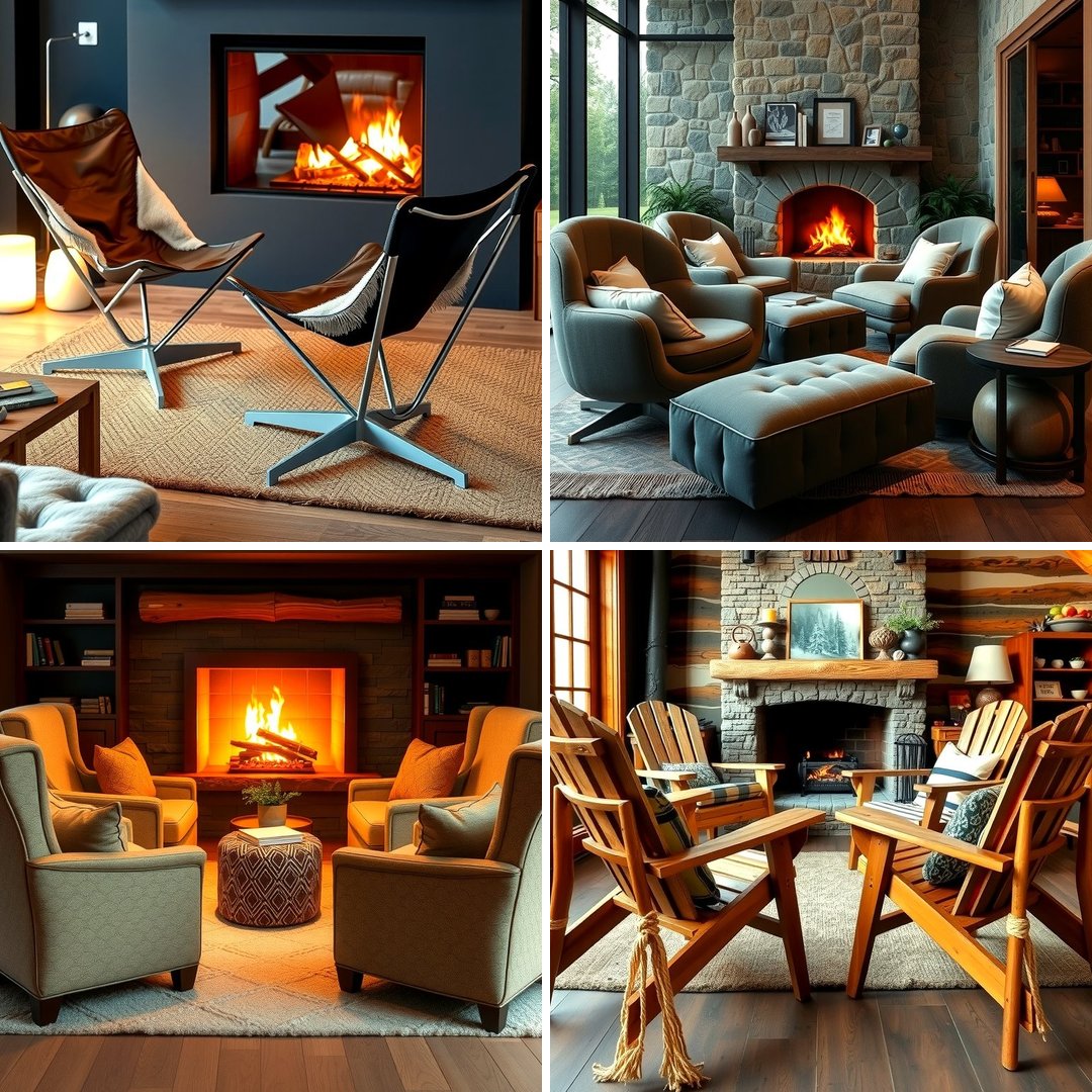 25 Chairs in Front of Fireplace Ideas for Cozy Vibes