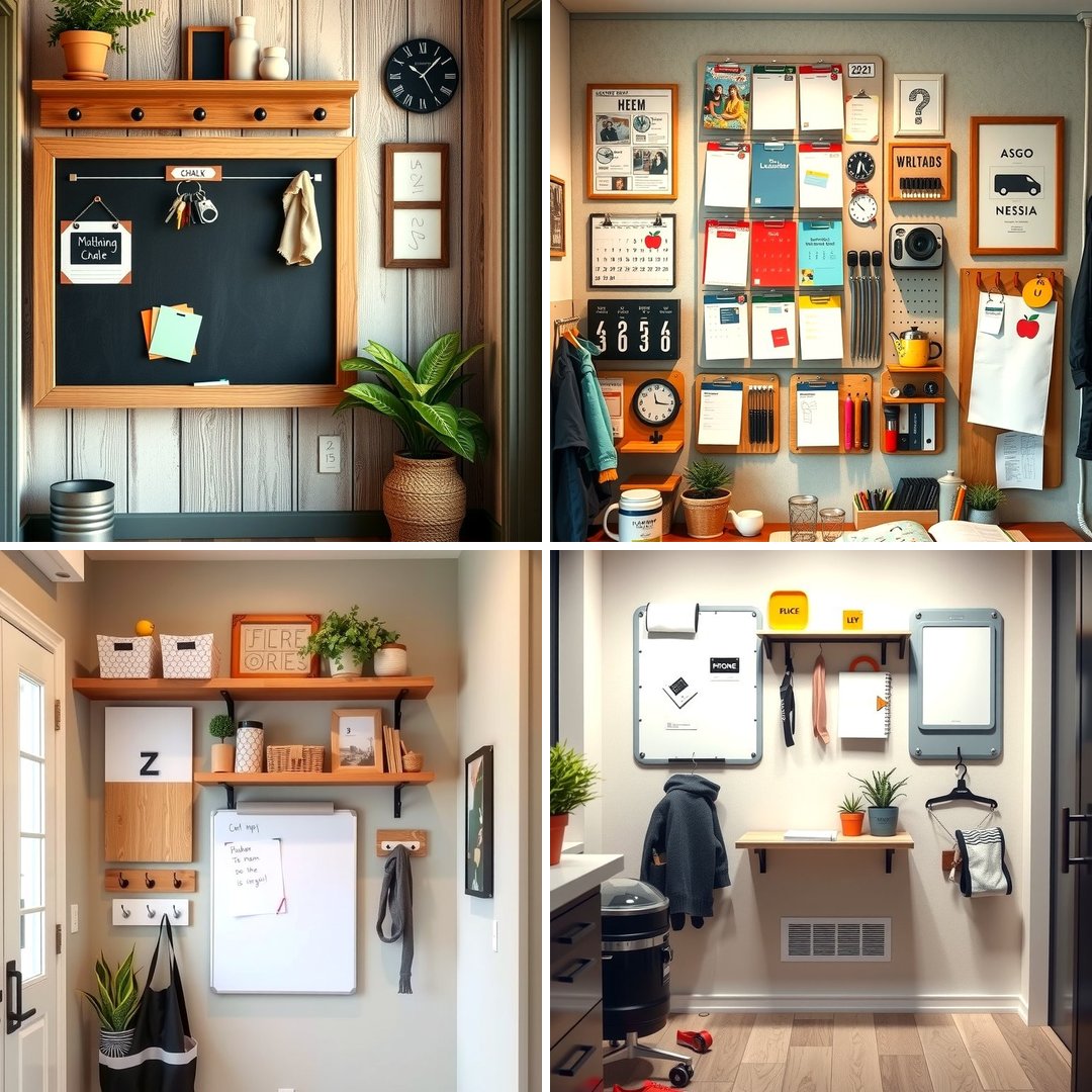 25 Command Center Ideas to Organize Your Home and Life