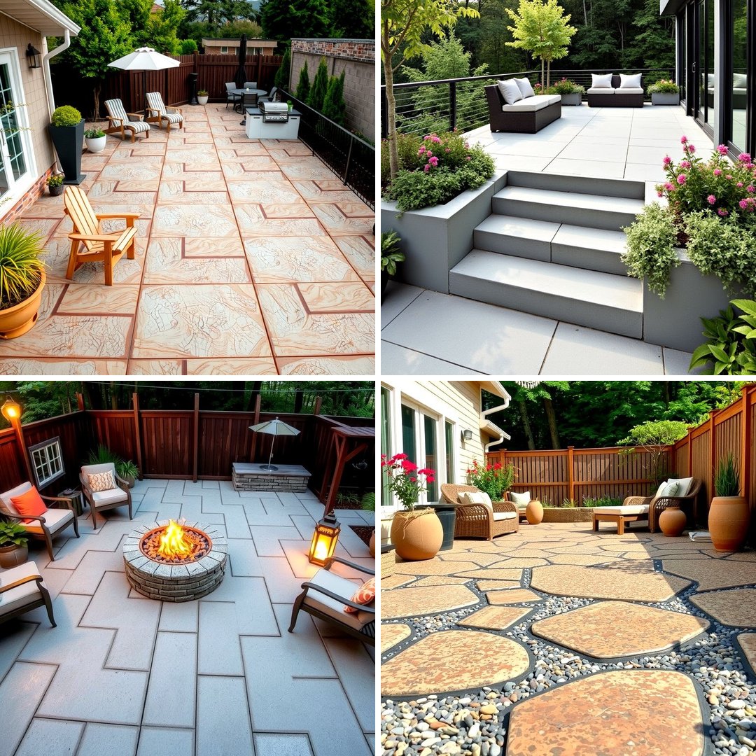 25 Concrete Deck Ideas for a Modern and Durable Outdoor Space
