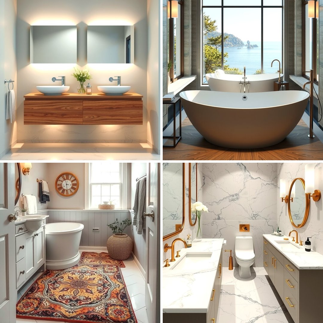 25 Elegant Bathroom Decor Ideas for a Luxurious Feel