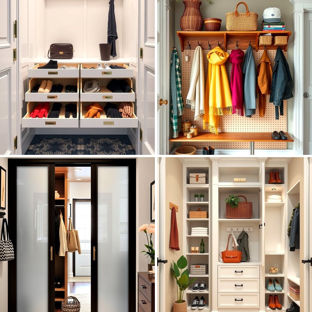 25 Entryway Closet Ideas to Maximize Storage and Style