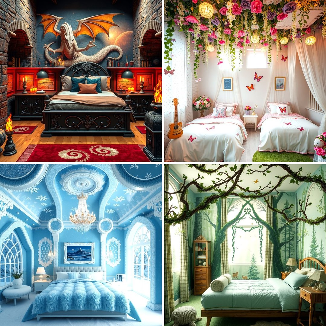 25 Fantasy Bedroom Ideas for a Magical Escape