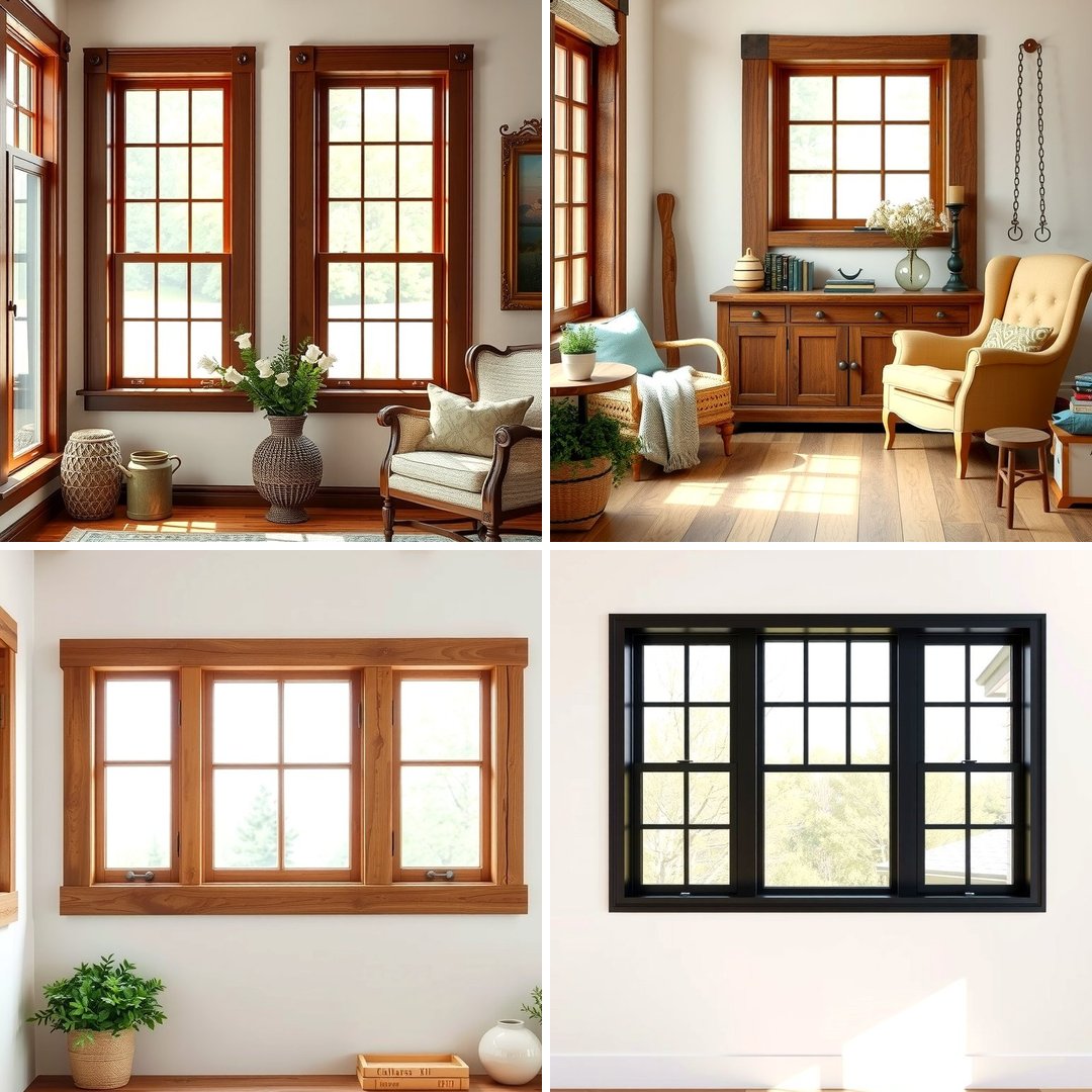 25 Farmhouse Interior Window Trim Ideas for Charm