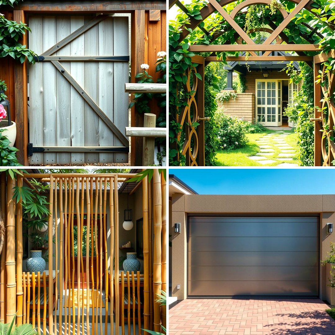 25 Fence Gate Ideas for Stylish and Secure Yards