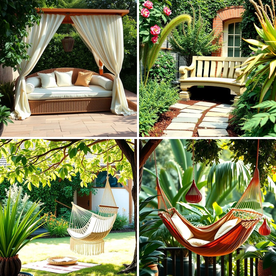 25 Garden Seating Ideas for Relaxing Outdoor Spaces