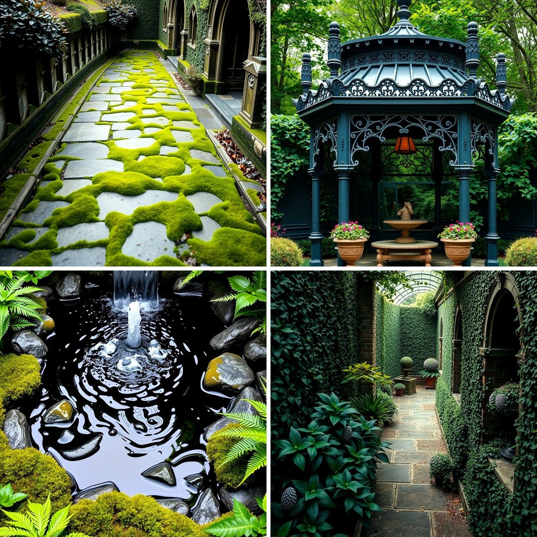 25 Gothic Garden Ideas for a Dark and Mysterious Oasis