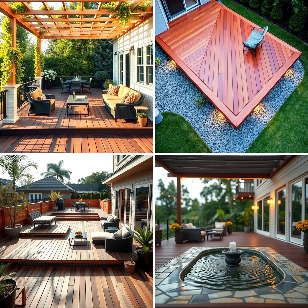 25 Ground Level Deck Ideas for Easy Outdoor Living