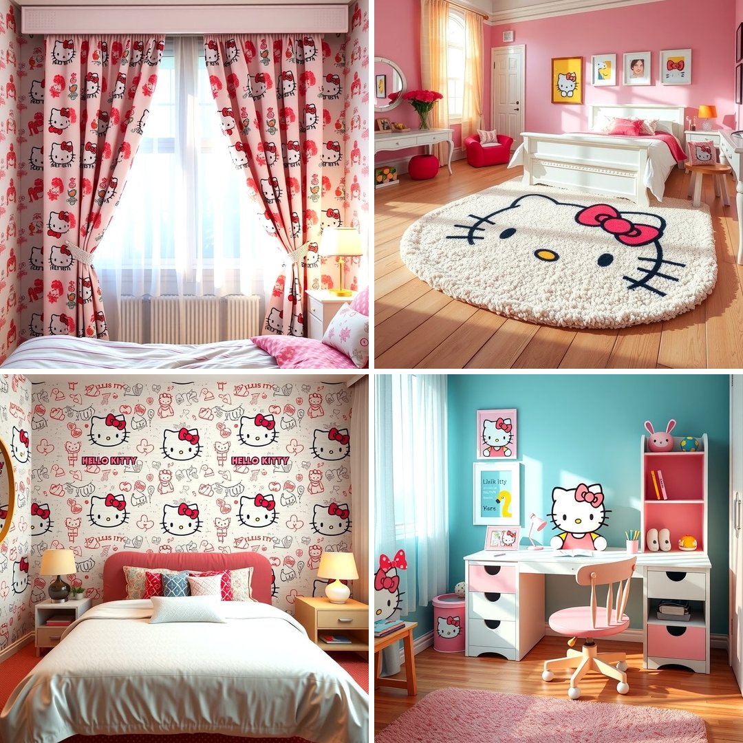 25 Hello Kitty Bedroom Ideas for a Cute and Cozy Space