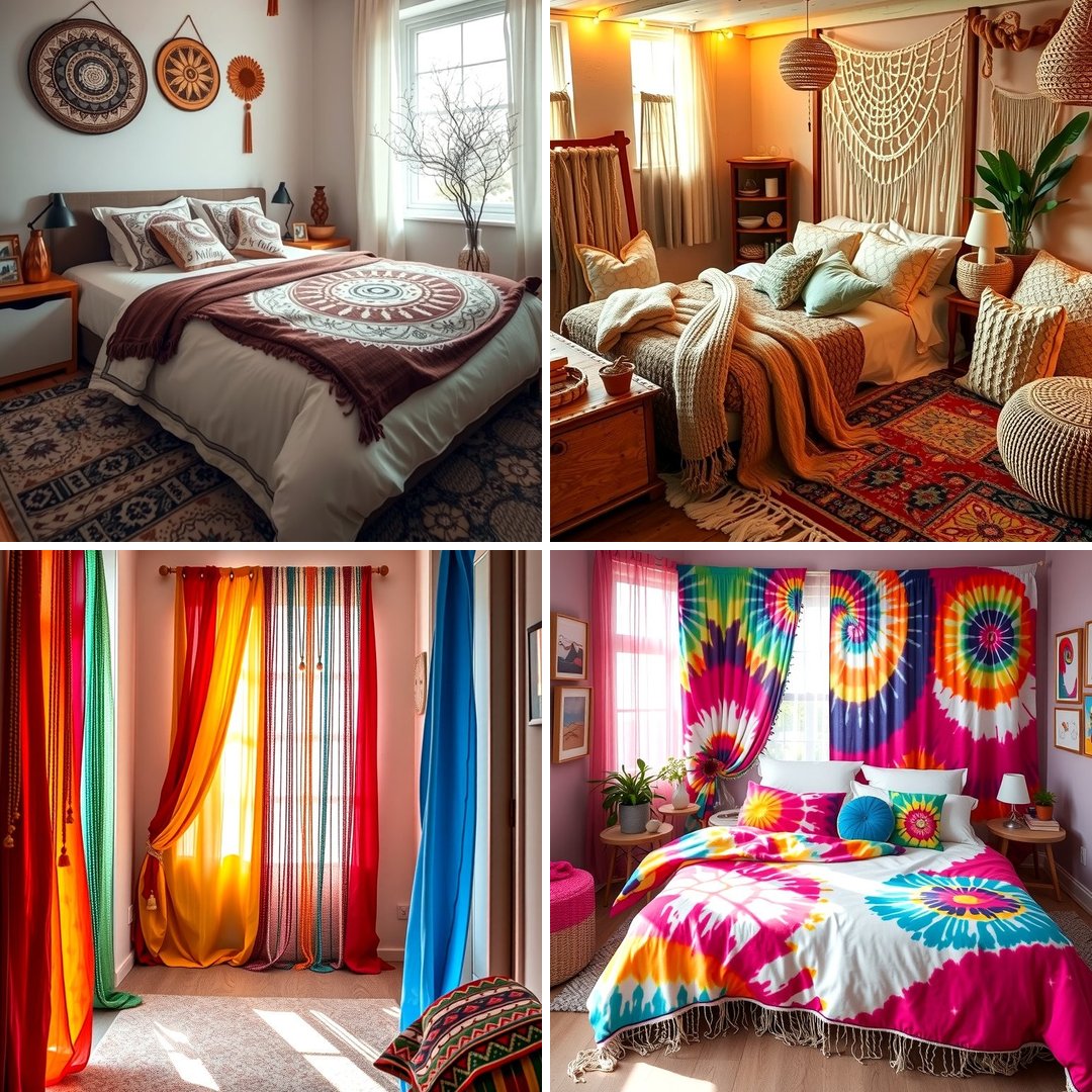 25 Hippie Bedroom Ideas for a Boho-Chic Vibe
