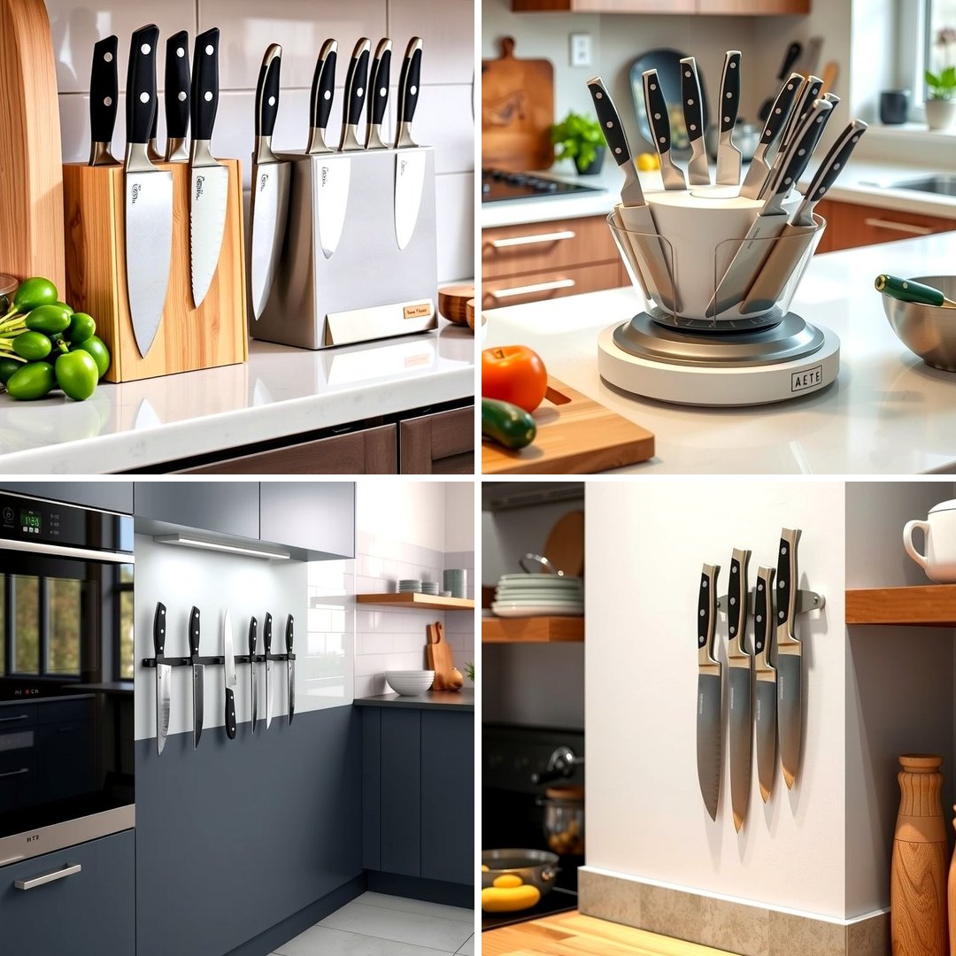 25 Knife Storage Ideas for a Clutter-Free Kitchen