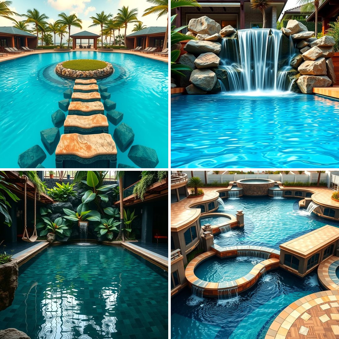 25 Lagoon Pool Design Ideas for a Tropical Backyard Retreat
