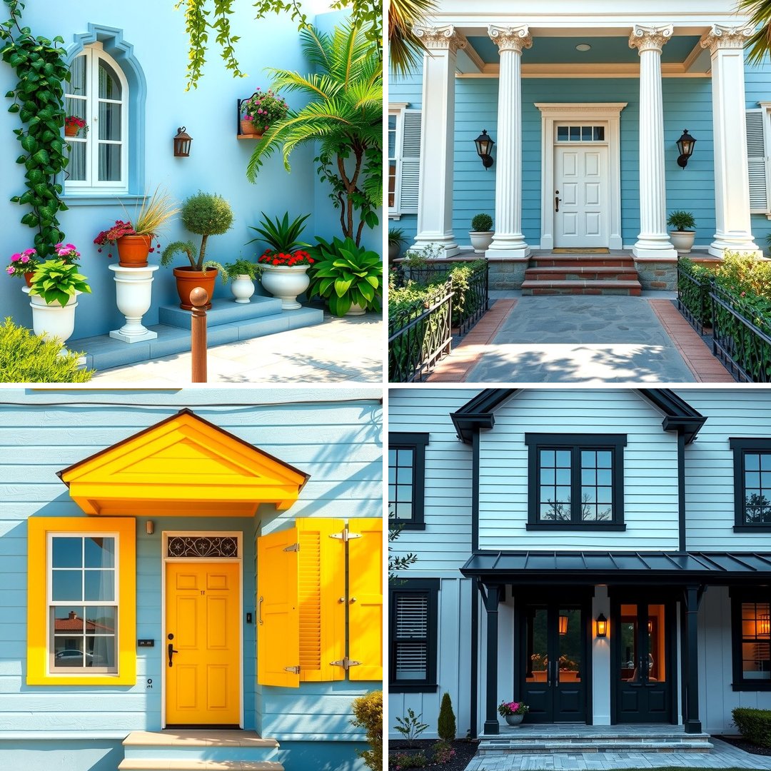 25 Light Blue House Exterior Ideas for a Fresh Look