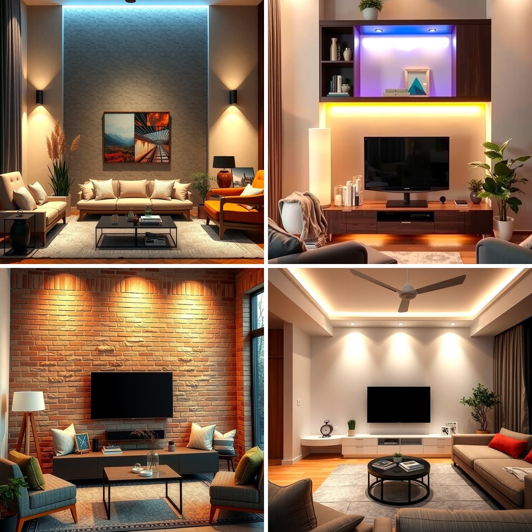 25 Living Room Wall Lighting Ideas for a Bright and Inviting Space