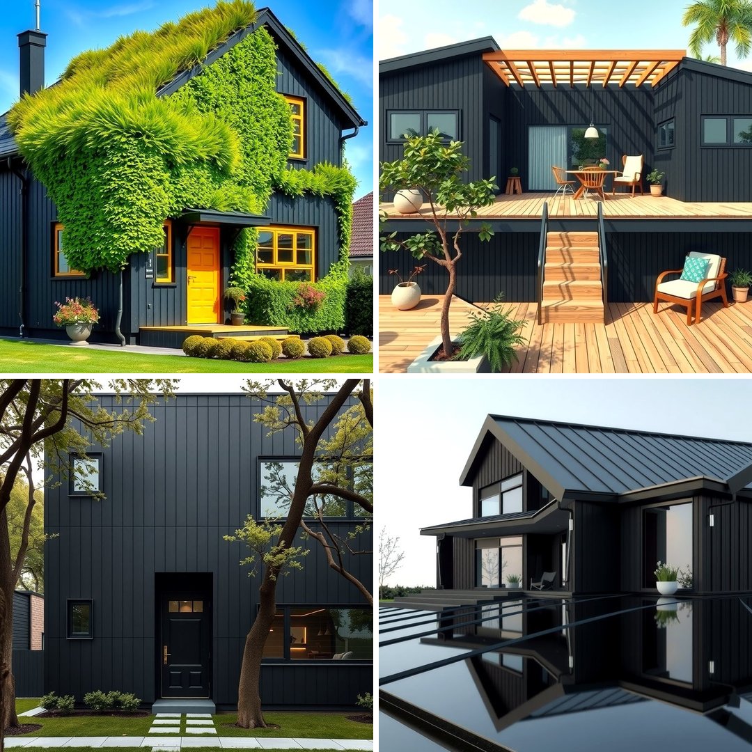 25 Modern Black Houses for a Bold Statement