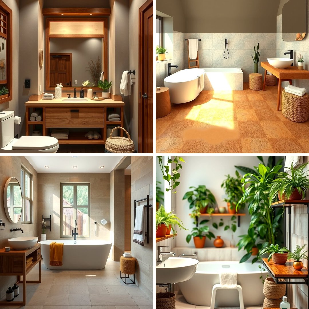 25 Natural Bathroom Ideas for a Spa-Like Retreat at Home