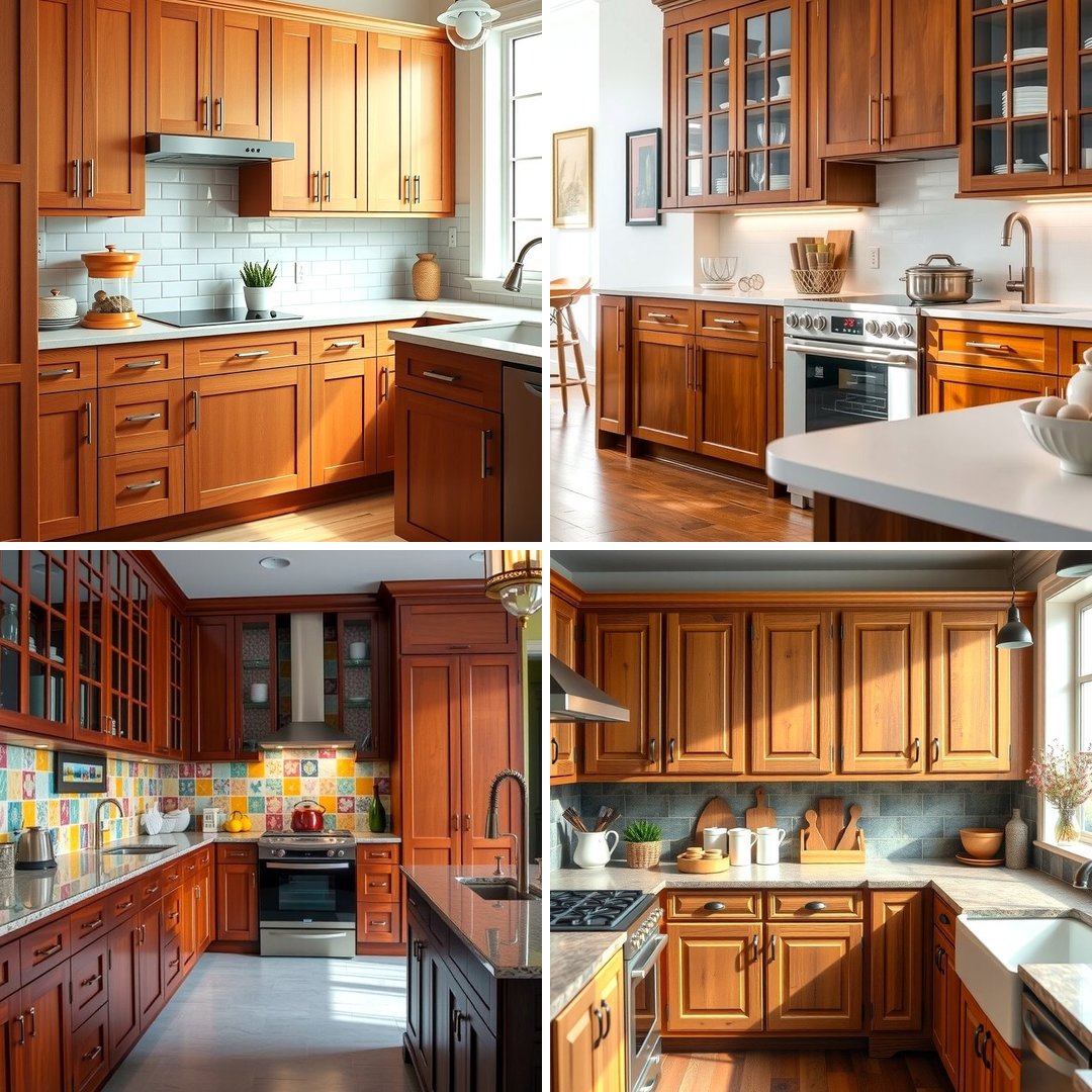 25 Natural Cherry Kitchen Cabinets for a Warm and Inviting Look